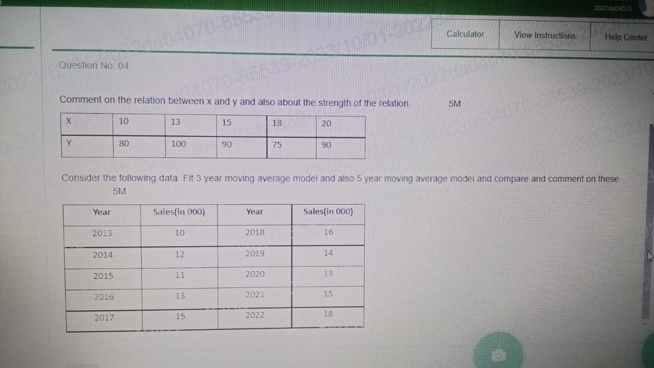 Solved Comment on the relation between x and y and also | Chegg.com