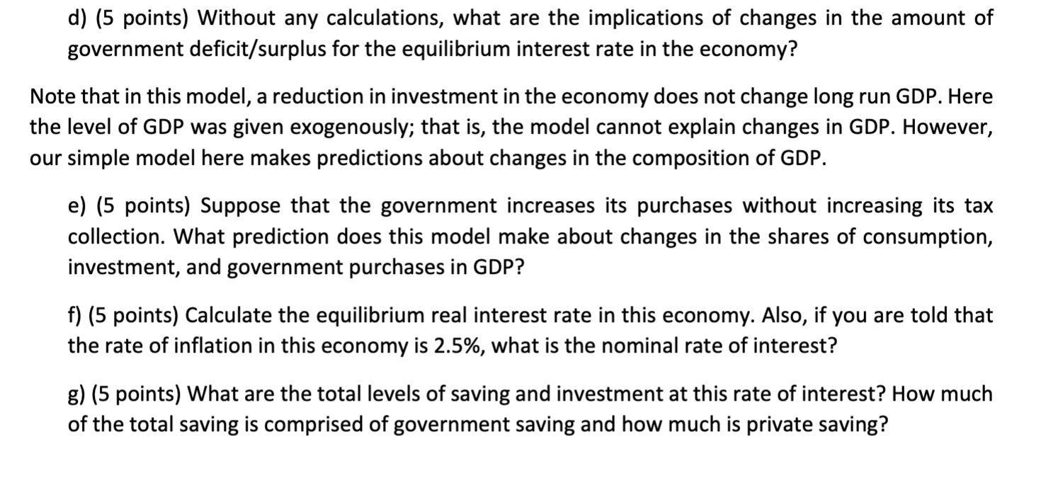Solved (35 points) Suppose you are given the following | Chegg.com