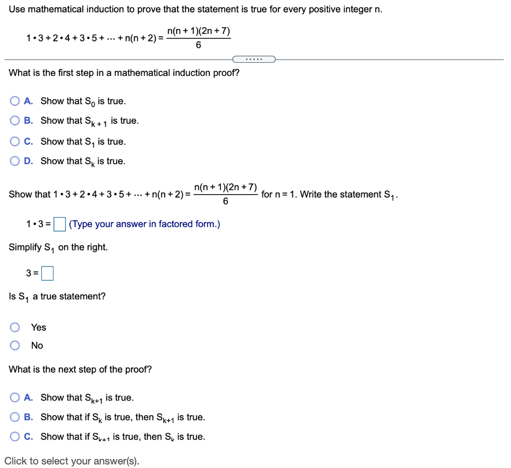 Solved Use mathematical induction to prove that the | Chegg.com