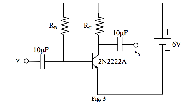 Solved The fixed bias circuit is shown in Fig. 3 and include | Chegg.com