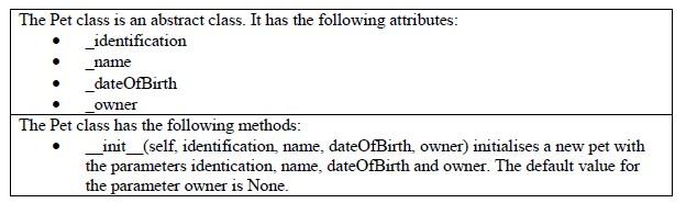 Solved Question 2 Study the class diagram in Figure Q2. The | Chegg.com