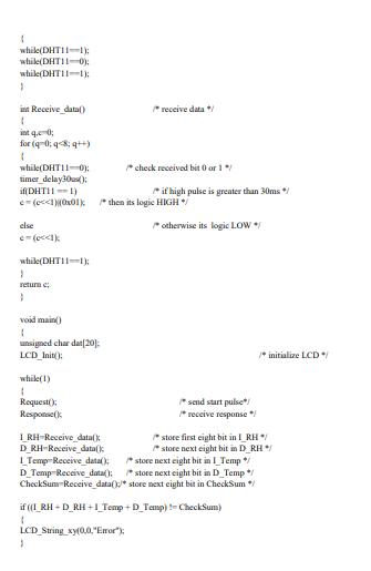 Solved Fix the keil uVision program using humidity | Chegg.com