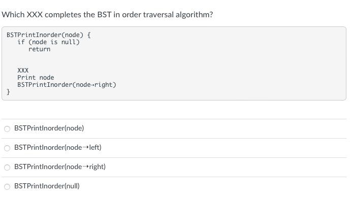Solved Which code block should be used to insert a new node | Chegg.com