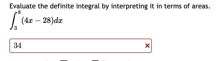 Solved Evaluate the definite integral by interpreting it in | Chegg.com