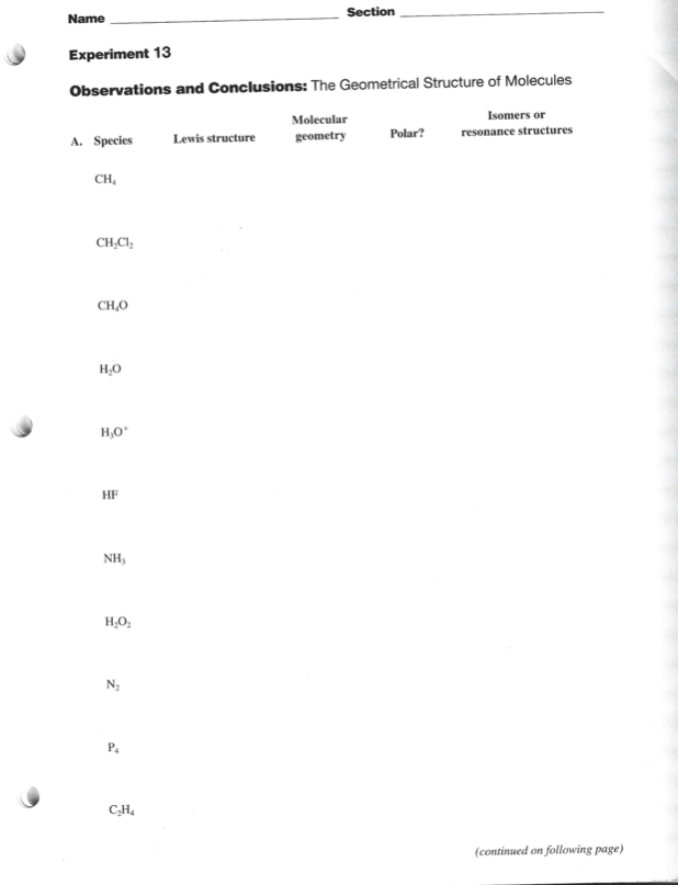 Solved Please help me with my molecular modeling lab. See | Chegg.com
