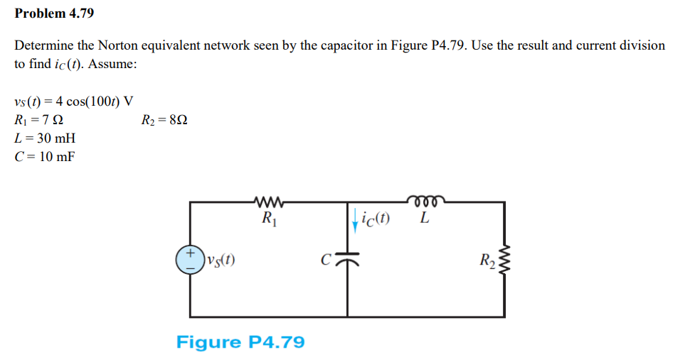 Solved Determine the Norton equivalent network seen by the | Chegg.com