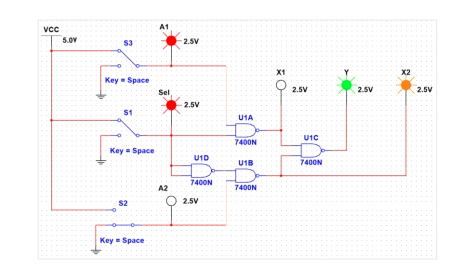 Solved For the given lab procedure solve on MULTISIM and | Chegg.com