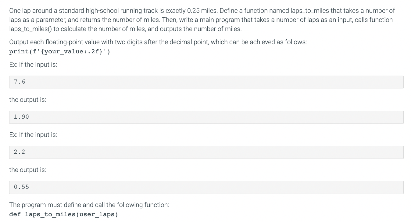 Solved One lap around a standard high-school running track | Chegg.com