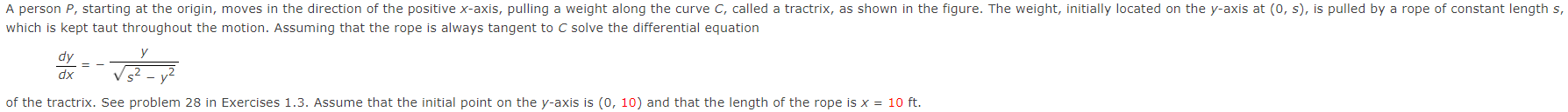 Solved Solve the given initial-value problem. dy + P(x)y = | Chegg.com