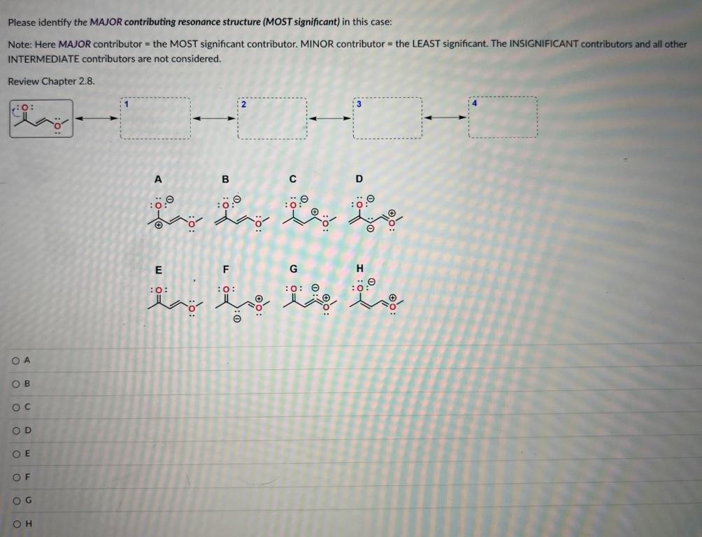 Solved Please select ALL plausible Lewis Dot structures | Chegg.com