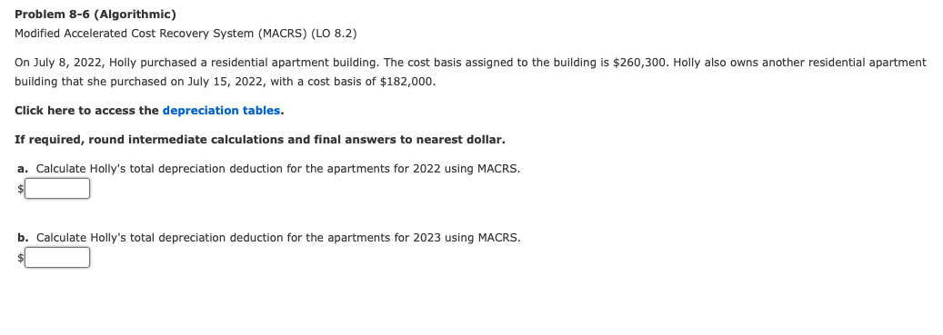 Solved Problem 8-6 (Algorithmic)Modified Accelerated Cost | Chegg.com