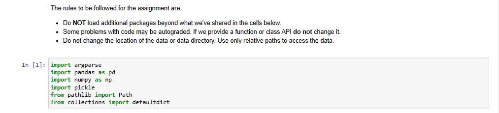 The rules to be followed for the assignment are: - Do | Chegg.com