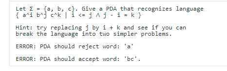 Solved Ensure your PDA is simplified, using string '$' as a | Chegg.com