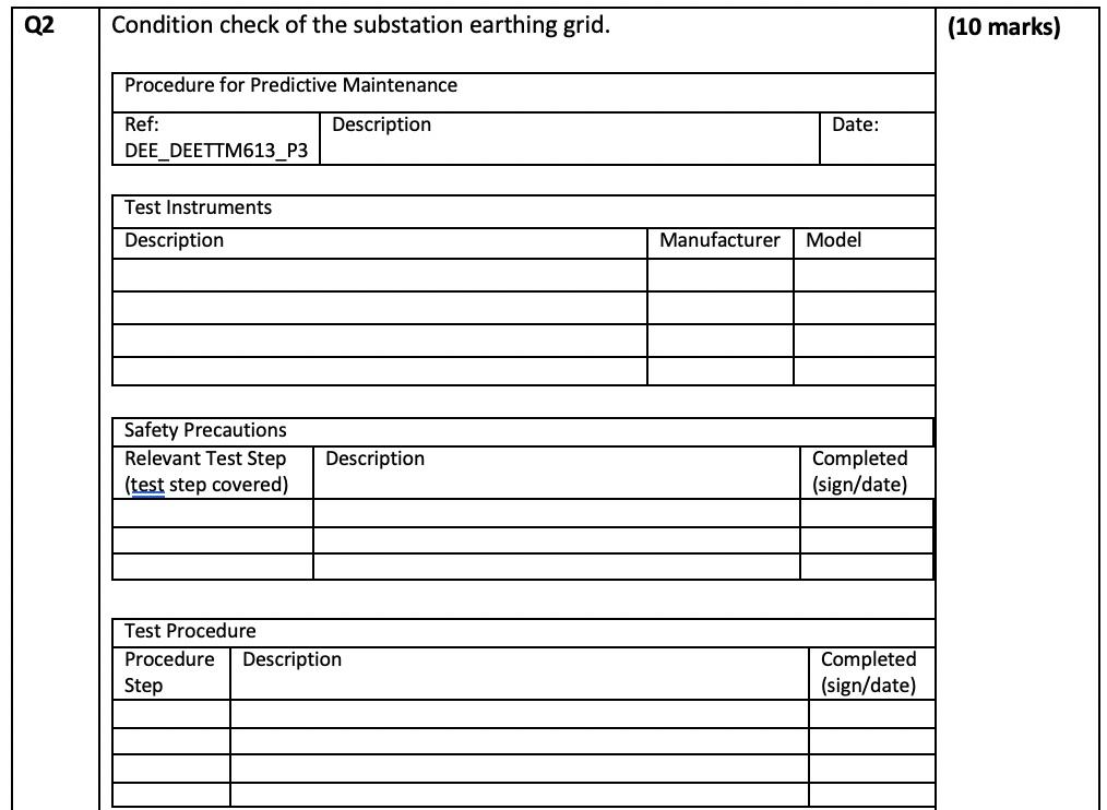 Solved Scenario You are the Maintenance manager at a zone | Chegg.com
