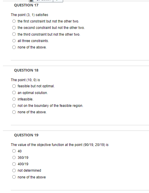 Solved Use the following scenario and data for questions 11 | Chegg.com