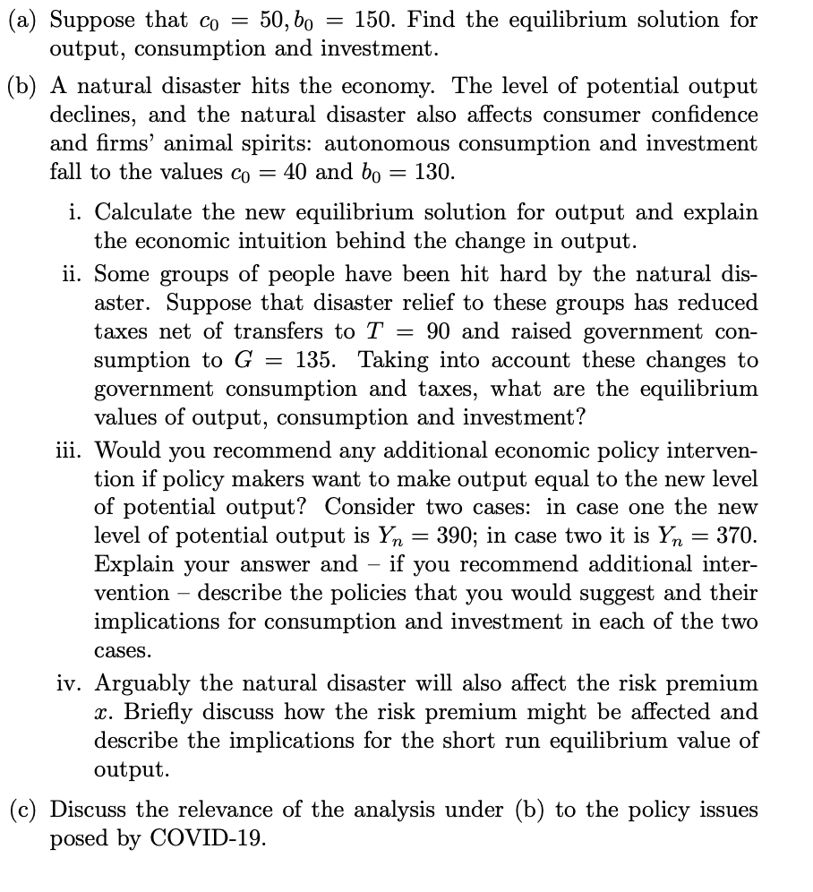 Solved 1. (20%) Consider the following statements: (a) "The | Chegg.com