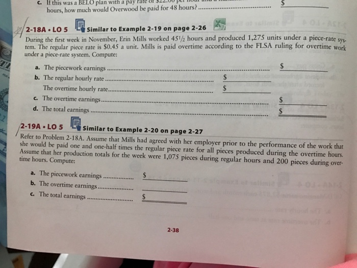 Solved During the first week in November, Erin Mills worked | Chegg.com