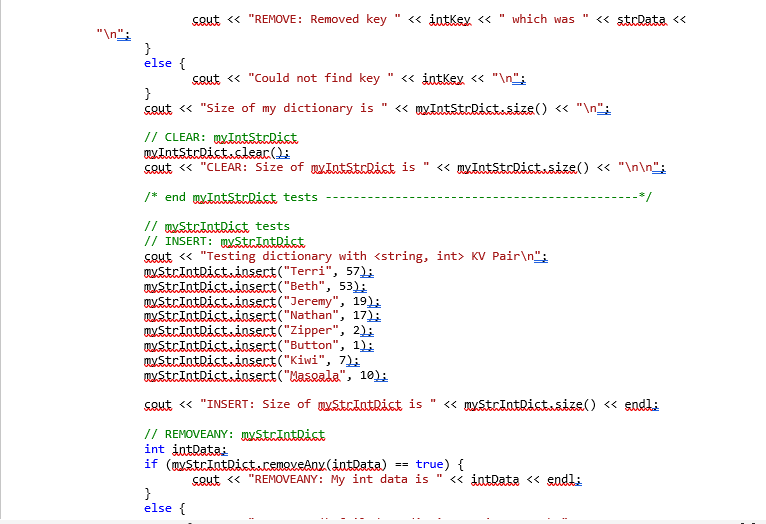 Solved a Use the bag ADT provided to create an array-based | Chegg.com