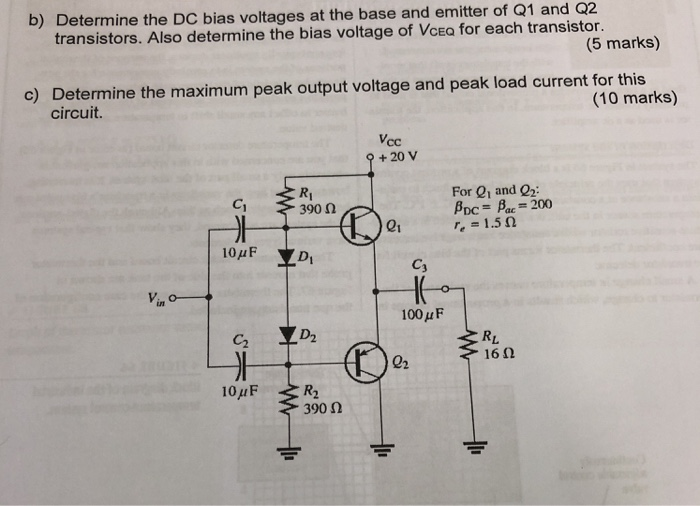 Solved For B) work out vceq For C) work out | Chegg.com