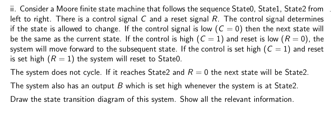 Solved Question 2 Sequential Logic, Input and Output 2a) | Chegg.com