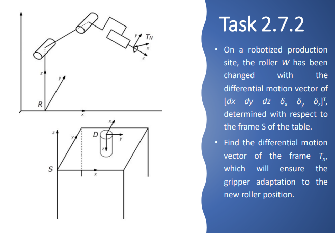 Solved Task 272 On A Robotized Production Site The 