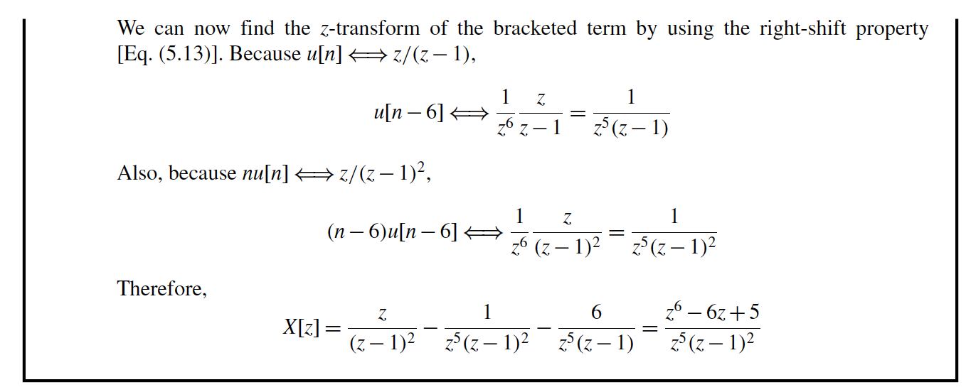 Solved Find the z-transform of the signal illustrated in | Chegg.com