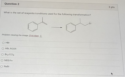 Solved What is the set of reagents/conditions used for the | Chegg.com