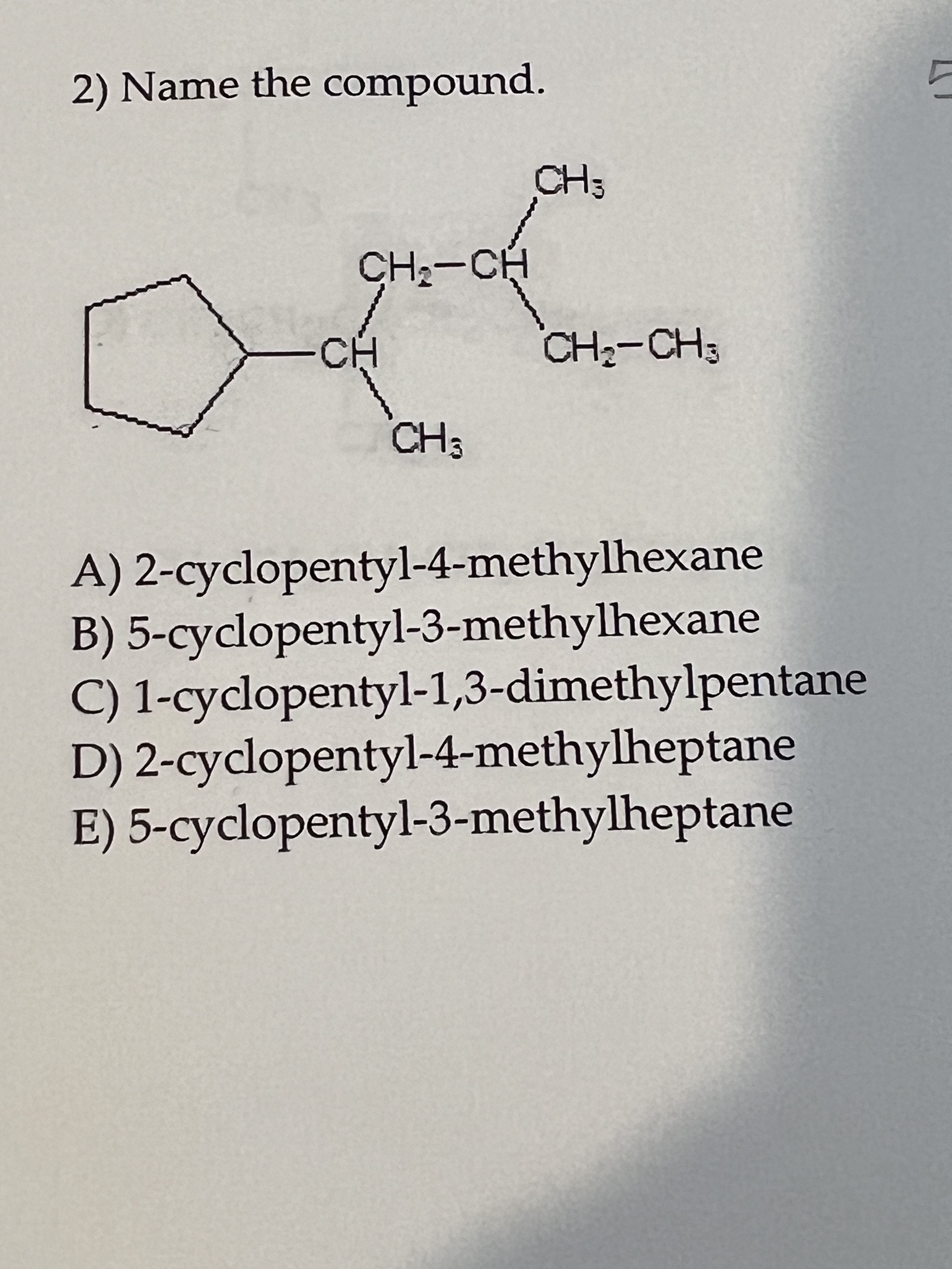 Solved Name the | Chegg.com