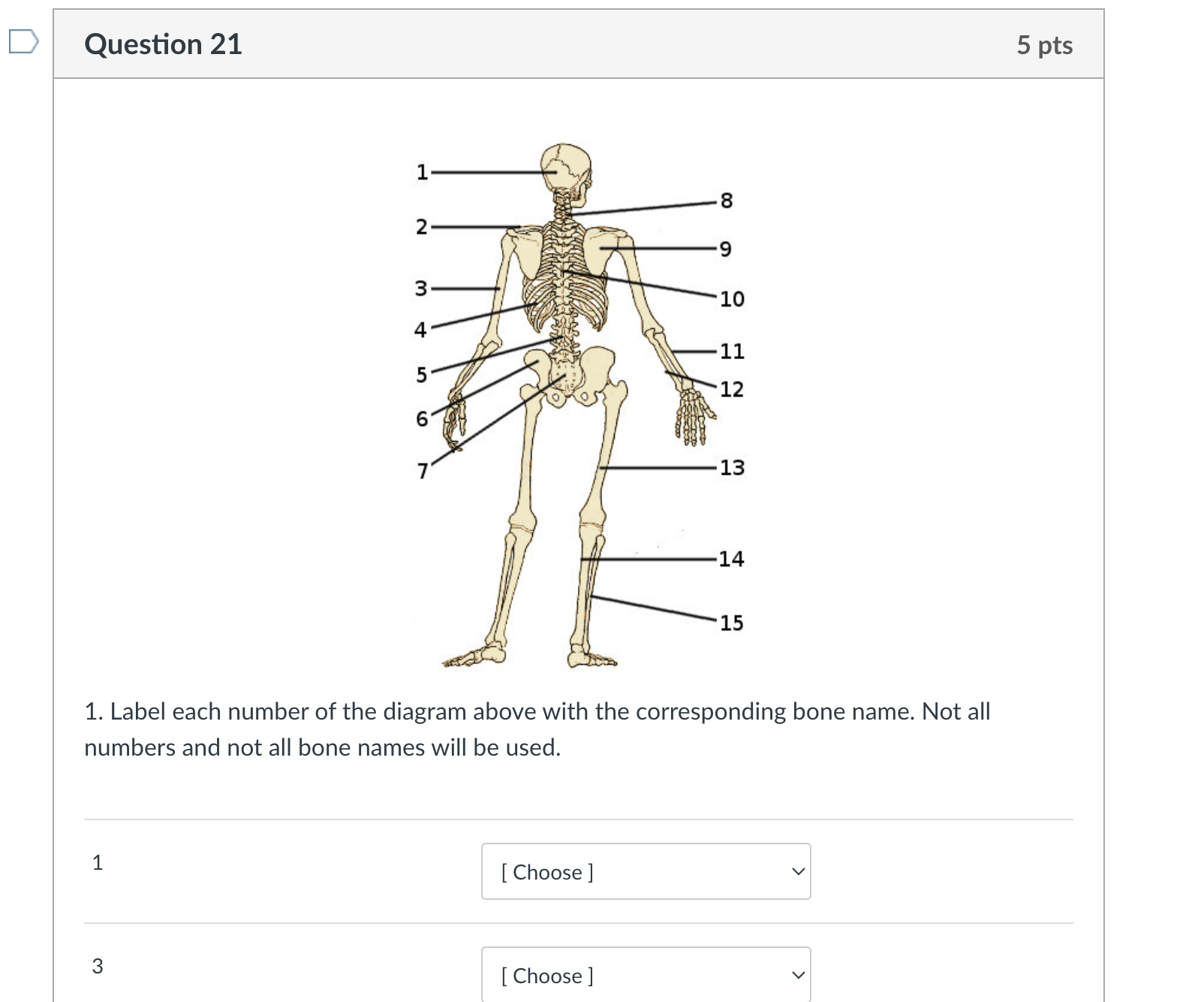 Solved 1. Label each number of the diagram above with the | Chegg.com