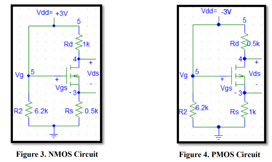 Solved Calculate Id, VGS and VDS for the circuits in Figures | Chegg.com