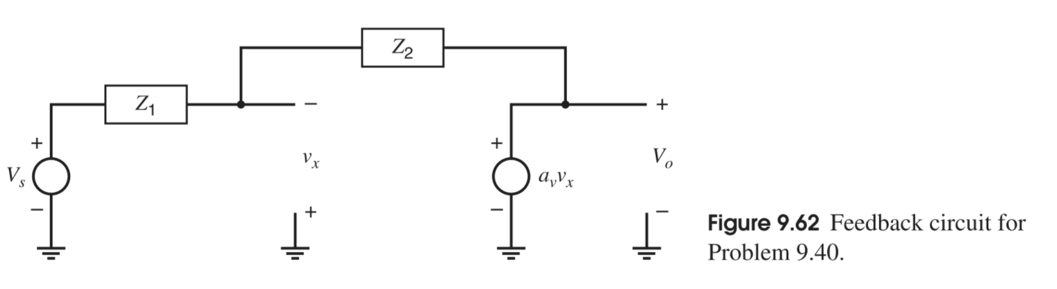 Solved 9.40 Calculate the return ratio for the feedback | Chegg.com