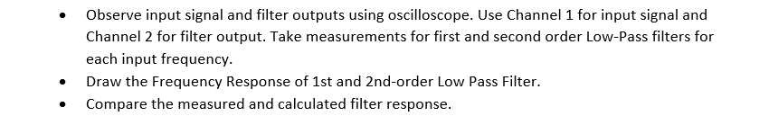 Solved Second-order Low Pass Filter First RC Stage R1 Second | Chegg.com