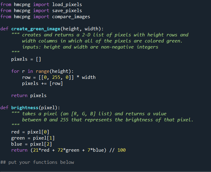 Solved 2. Write a function upside_down(pixe1s) that takes | Chegg.com