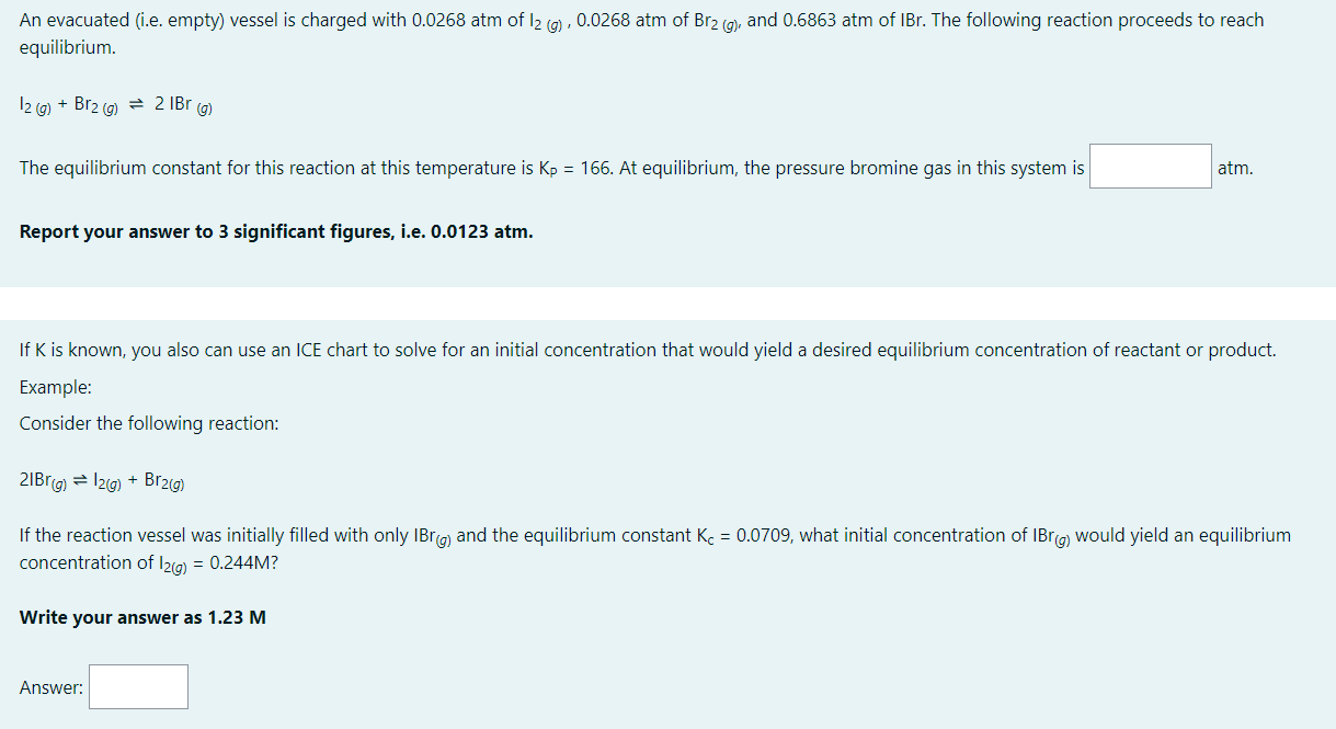 Solved An evacuated (i.e. empty) vessel is charged with | Chegg.com