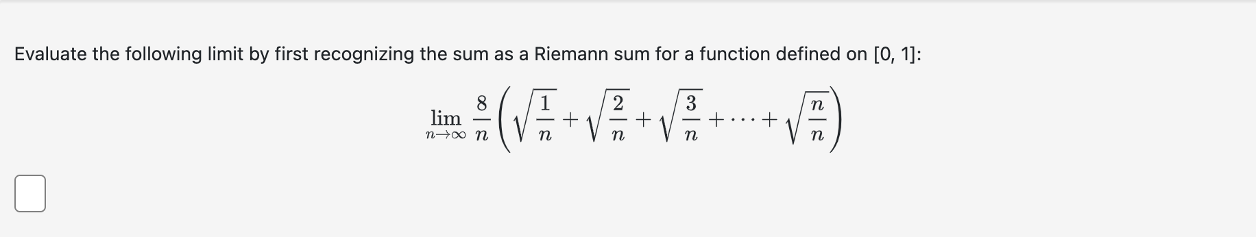 Solved The following sum 9−(n3)2⋅n3+9−(n6)2⋅n3+…+9−(n3n)2⋅n3 | Chegg.com