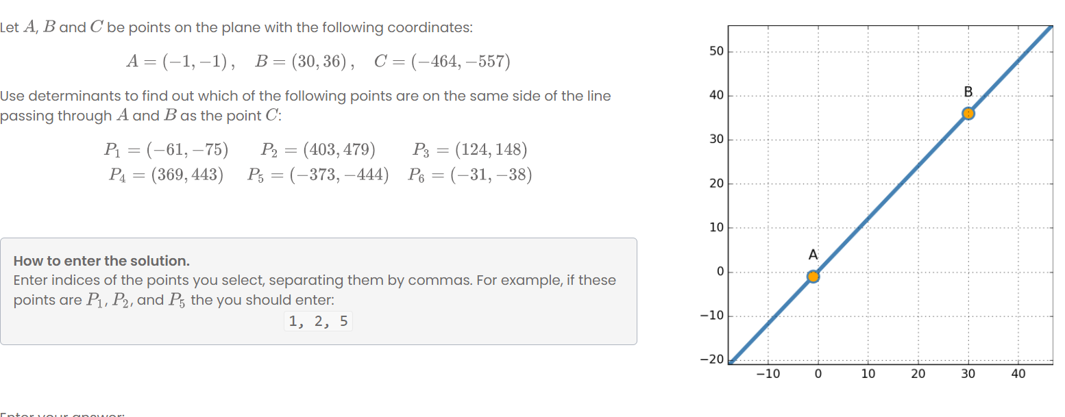 Solved Let a,b,c and be points on the plane with the | Chegg.com