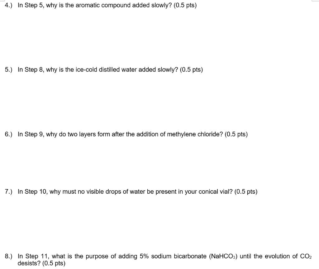 5. Now insert your syringe into the septum on the | Chegg.com