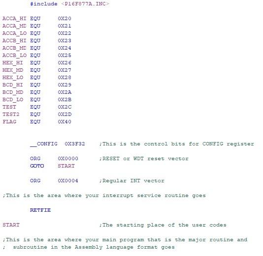 Solved Take the given SAMPLE.ASM below and create a | Chegg.com