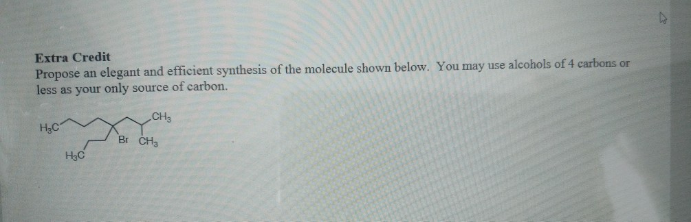 Solved Propose an elegant and efficient synthesis of the | Chegg.com