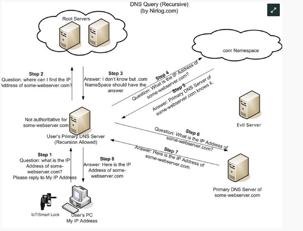Solved DNS Query (Recursive) Question: where can I find the | Chegg.com