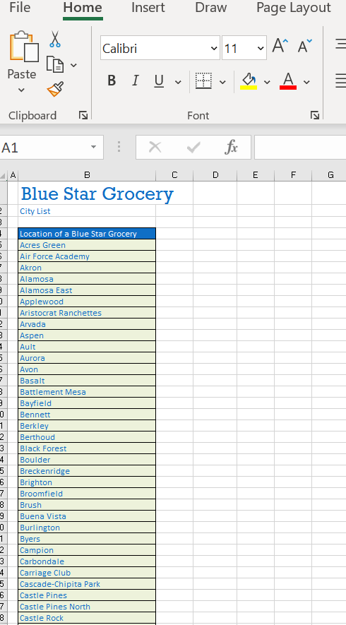 Solved 7. In the Driving Summary worksheet, Gina entered a | Chegg.com