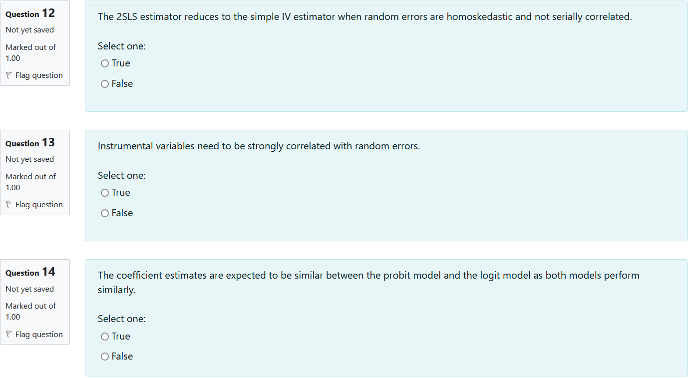 Solved Question 10 White's heteroskedasticity-consistent | Chegg.com