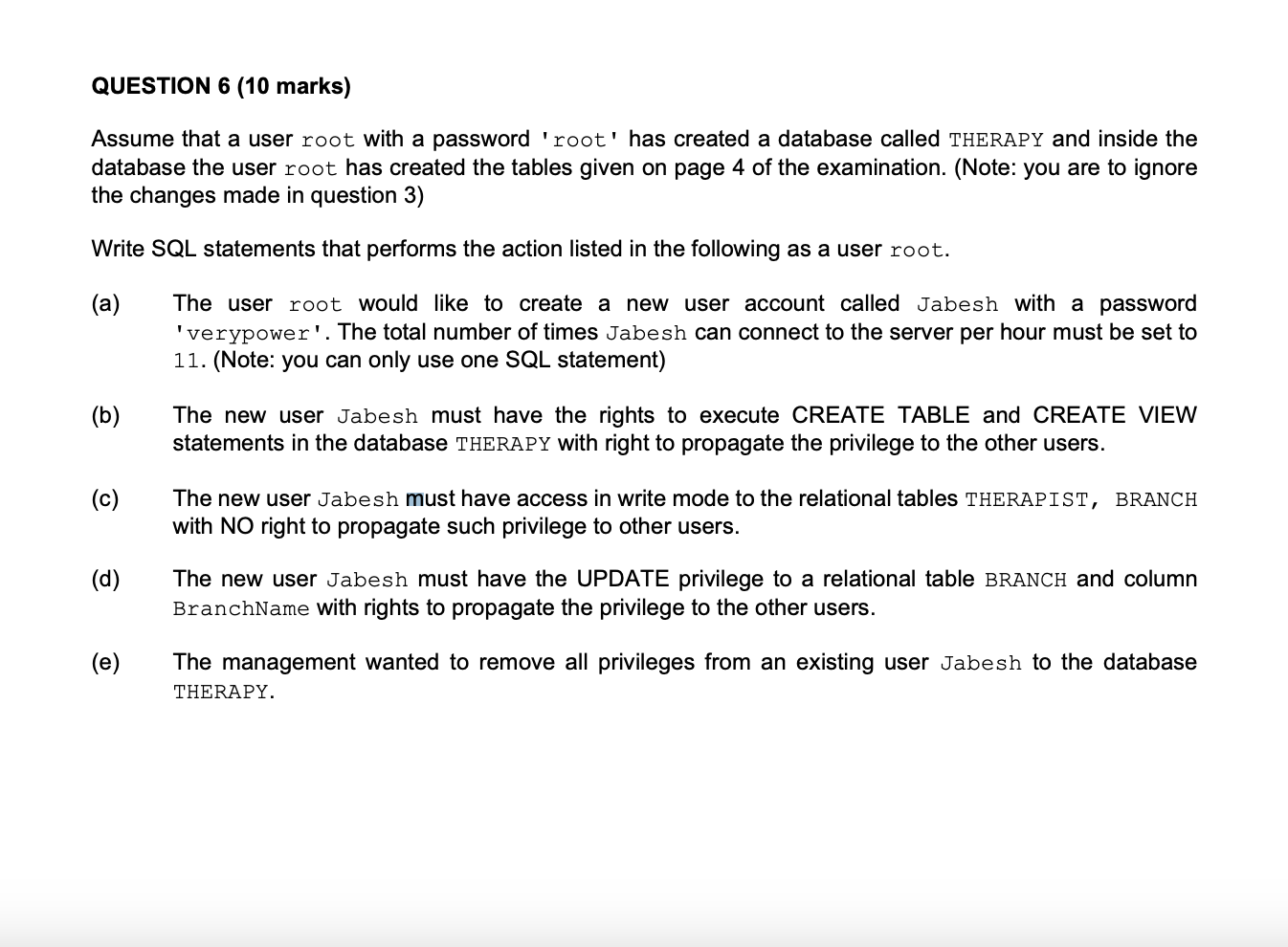 Solved FOR QUESTIONS 3, 4, 5, 6 and 7, REFER TO THE | Chegg.com