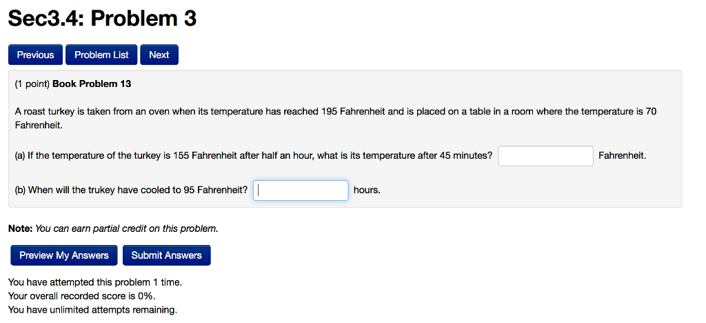 Solved Sec3.4: Problem 3 Previous Problem List Next (1 | Chegg.com