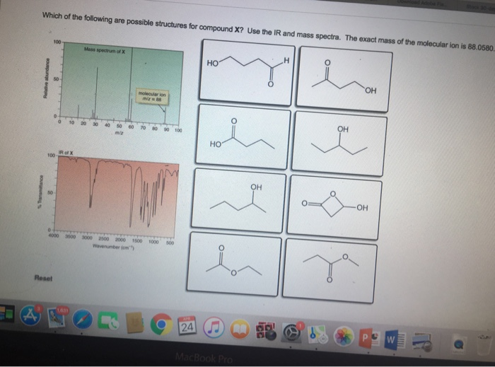 Solved Which of the following are possible structures for | Chegg.com