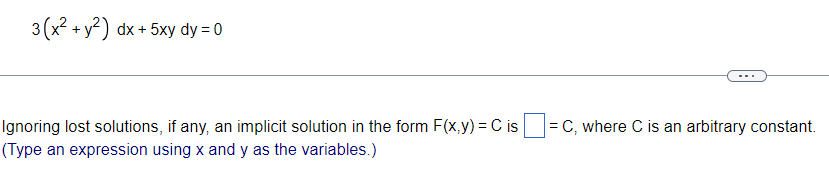 Solved Use The Method For Solving Homogeneous Equations To 5380