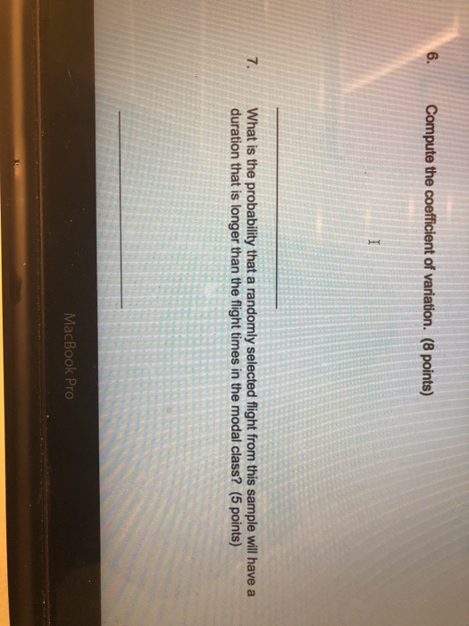 Solved Questions 5 through 9 refer to the following. For a | Chegg.com