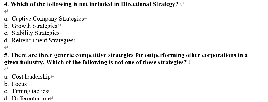 Solved 4. Which of the following is not included in | Chegg.com