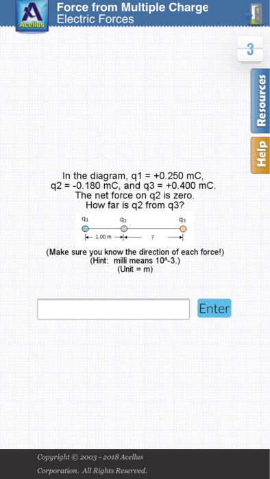 Solved Force from Multiple Charge Electric Forces In the | Chegg.com