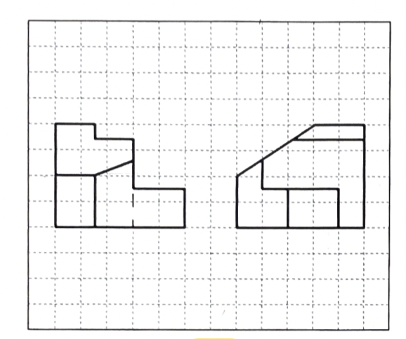 Solved create a partial auxiliary view for the inclined | Chegg.com
